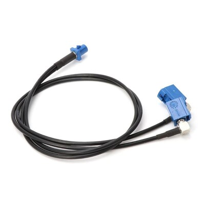 Fakra C Male Plug To 2 x Fakra C Female Jack RG174 Y Type Sp