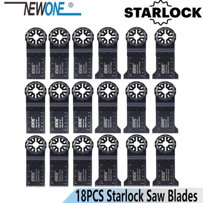 /Starlock 18pcs Oscillating Tool Saw Blades Set 32/45mm Blad