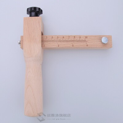Wood Adjustable Craftool Strip & Strap Maker Tandy Leath