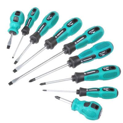 Set Kit Tool Phillips Slotted Screw Driver Repair 9pcs