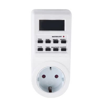 230V Plug-in Energy-saving Programmable Timer Switch Socket