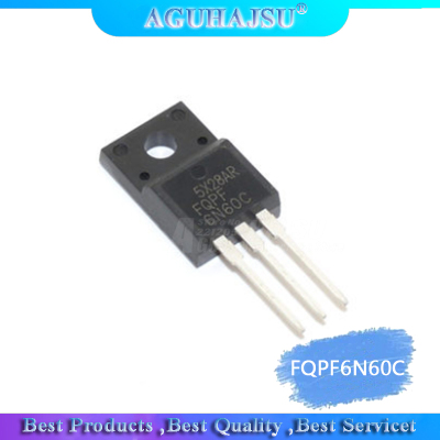 10PCS FQPF6N60C TO-220F 6N60C 6N60 TO220 FQPF6N60 new 700V6A