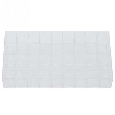 36 Grids Transparent Lipstick Display Storage Box Nail Brush
