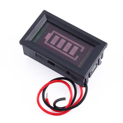 12V LED Tester Voltmeter ACID Lead Batteries Indicator Capac