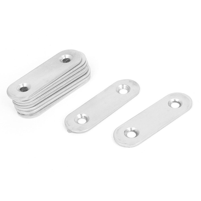 50mmx16mm Repair Joining Mending Flat Plate Bracket 10pcs