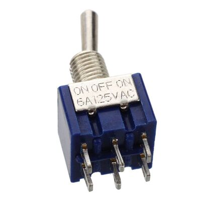 5pcs 3 Position 2P2T DPDT ONOFFON Miniature Mini Toggle Swit
