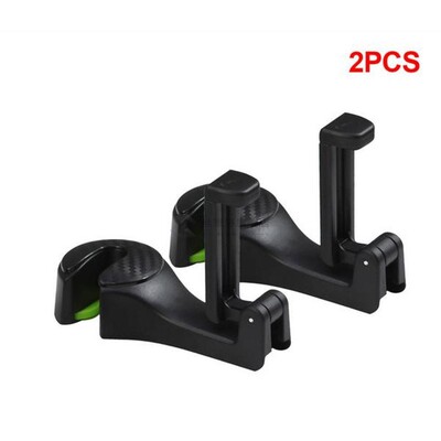 1PC 2PC Car Headrest Hook with Phone Holder Seat Back Hanger