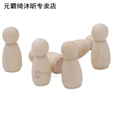 Woodman DIY Crafts Children's Painted Doodle Wooden Toys