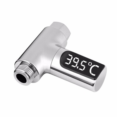 Water Shower LED Display Home Water Self-Generating Electric