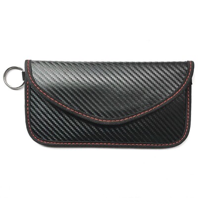 Carbon Fiber Signal Blocking Bag Faraday Bag Shield Cage Pou