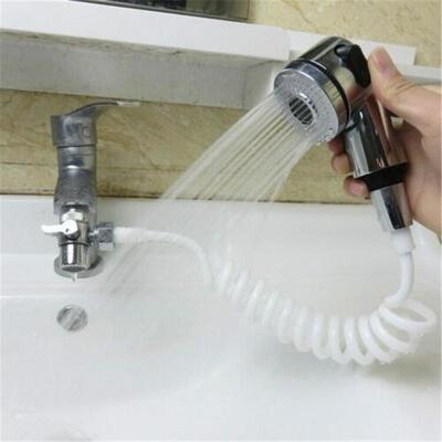 Hand Shower Head Holder Quick Connect Sink Hose Spray Set