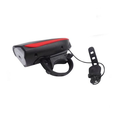 Bicycle Bike Bell and Light 120db Electric Bicycle Horn Alar