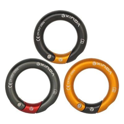 Rappel Ring 23KN Aluminum Arborist Sports Hammock O Ring