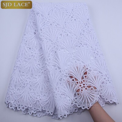 Pure White Guipure Cord Lace High Quality Nigerian African C