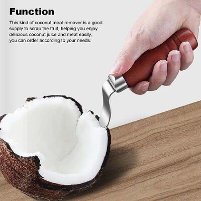 Coconut Meat Remover Manual Removal Shaver Opener Handheld