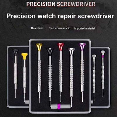 5 Pcs Watch Screwdriver Set Micro Precision- Jewelry