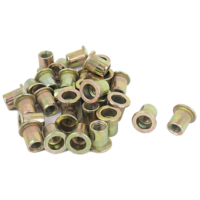 M6x12mm Flat Head Rivet Nut Rivnut Insert Nutserts Fasteners
