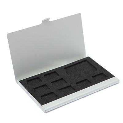 9 Micro-SD/SD Memory Card Storage Holder Box Protector Cases