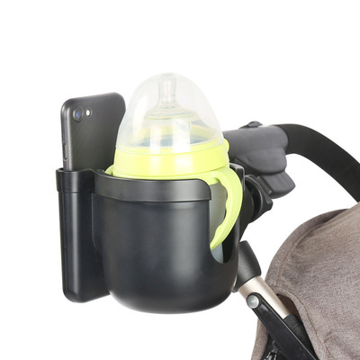 ABS Baby Stroller Cup Holder With Mobile Phone Case 2-in-1 U