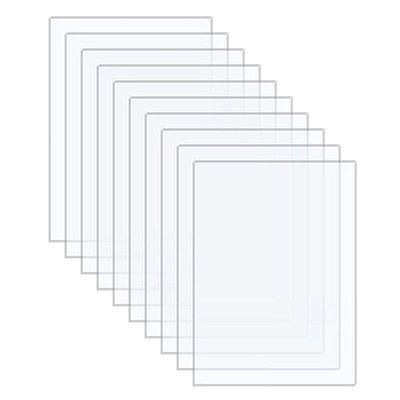 20Pc Acrylic Transparent Clear Plastic Sheet Acrylic Board