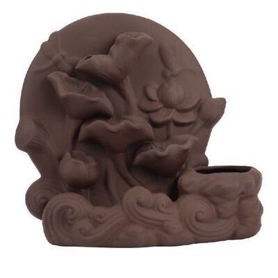 Burner Incense,Burner Ceramic Flowing Water Back Incense