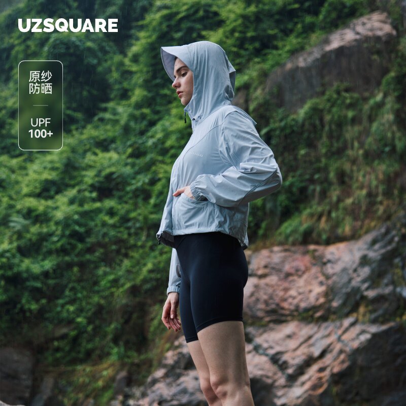 UZSQUARE 未限 女士短款户外防晒外套