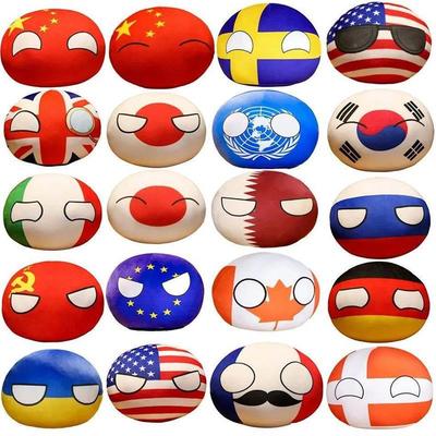 Funny Polandball 10cm Countryballs Toy Plush Pendant Plush