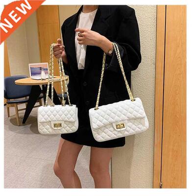 Women's Shoulder Bag Pu Leather Lingge Pattern Women