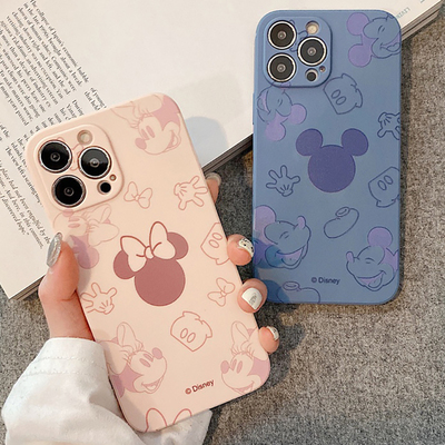 Mickey Mouse Anime Phone Case For iPhone 11 12 13 Pro MAX 12