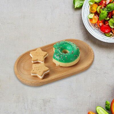 Dessert Plate Fruit Cake Tray Snack Dish Tea Saucer