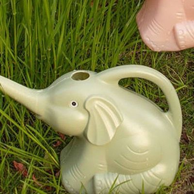 Watering Can Portable Elephant Shape Plastic Kettle