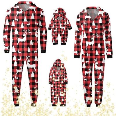 Family Matching Clothes Set Christmas Pajamas Mother Father