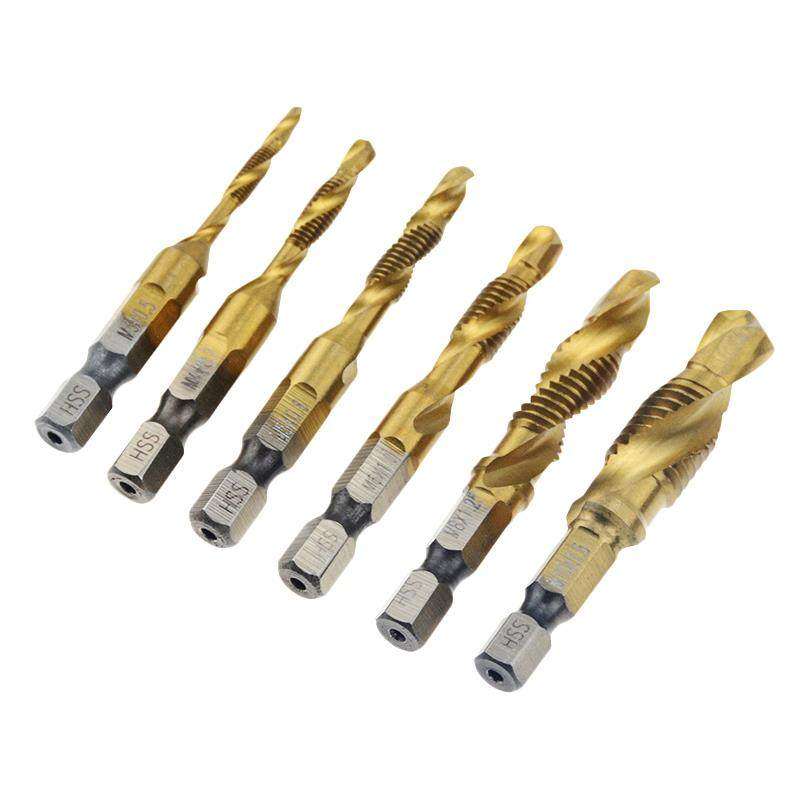 1PCS M3 M4 M5 M6 M8 M10 Hand Tap Drill Bits HSS 4341 Screw S_虎窝淘