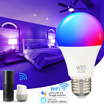 WiFi Lamp 9W Ampoule LED E27 Smart Light Bulb Intelligent