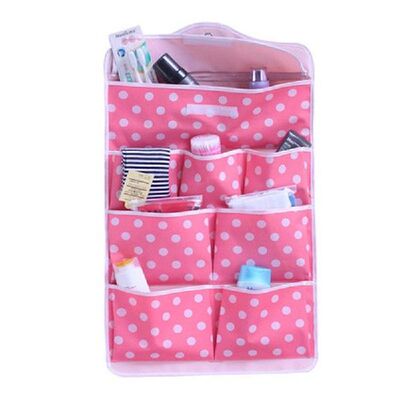 Pattern Wall Mounted Wardrobe Organizer Sundries Storage