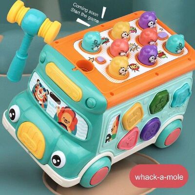 Smart Bus Toy High Quality Whack Moles Smart Bus Toy