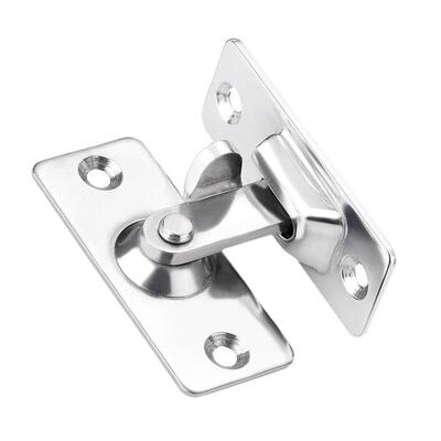 1Pc 90 Degree Solid Door Latch Bolt 304 Stainless Steel Lock