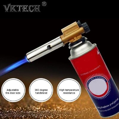 Portable Cassette Butane Gas Flamethrower Adjustable