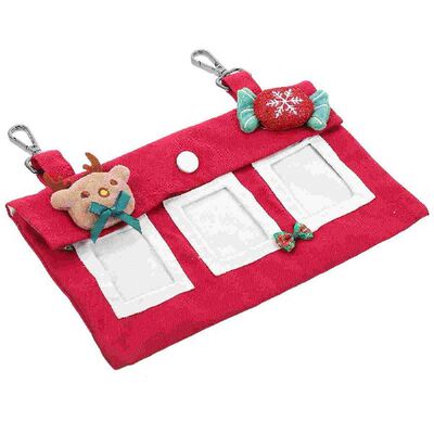 Hay Bag Feeder Rabbit Feeding Hanging Cage Bunny Pouch