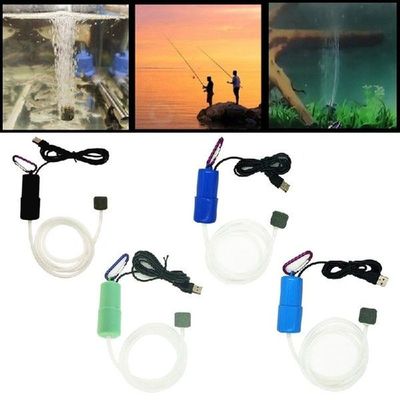 Portable Mini USB Aquarium Fish Tank Oxygen Air Pump Mute