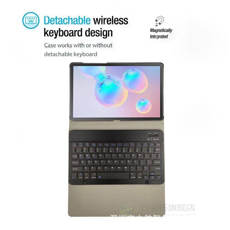 2020 Samsung Galaxy Tab A7 SM T500 Keyboard+ Protective Ca_虎窝淘