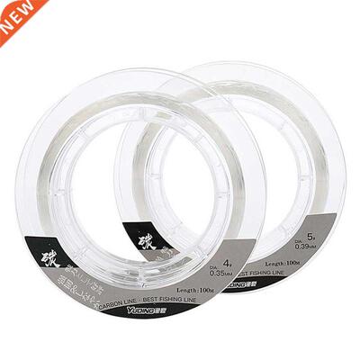 Fishing Line 50M/100M 100% FLUOROCARBON Fishing Lines From J