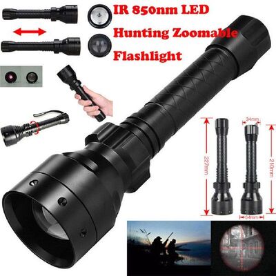 Lampu Zoom Inframerah LED 8digambar dengan Tali Tangan 5W