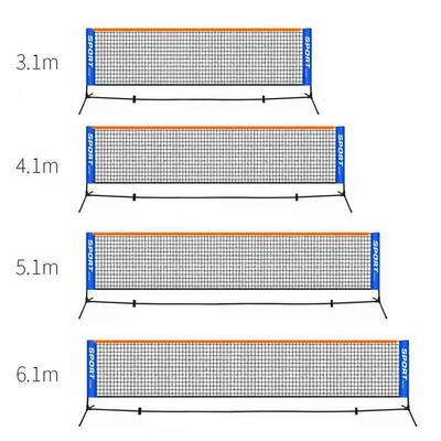 Athletics Sports Tennis Training Net Badminton Net 4 Size PE