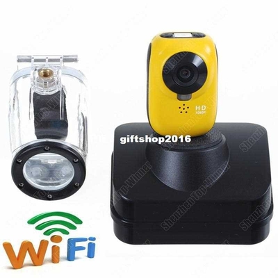 1080P Wifi Action Camera Waterproof Camera Full HD Helmet Ca