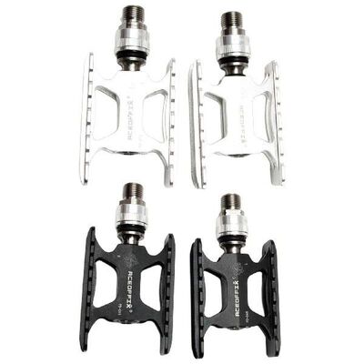 Folding Bike Pedal Lightweight Bicycle Flat Hollow Pedals