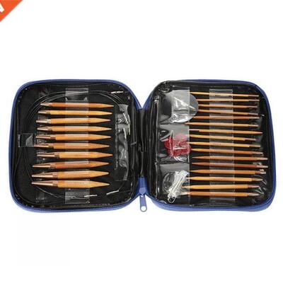 1 Sizes Aluminium Circular Knitting Needle Ring Set Crochet