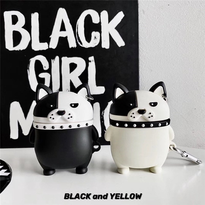 Luxury brand 3D earring trendy rivet bulldog Headphone Earp