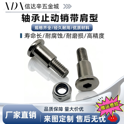 BGSP/BGSPM/BGSPS-4-5-6-8-10-12  轴承止动销带肩型