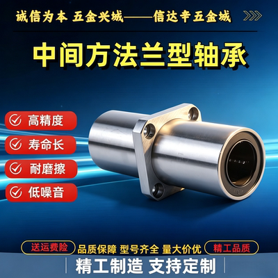 中间方法兰直线轴承LHMSW LHMSWF LHMSWM LHMSWMF 10 12 13 16 20
